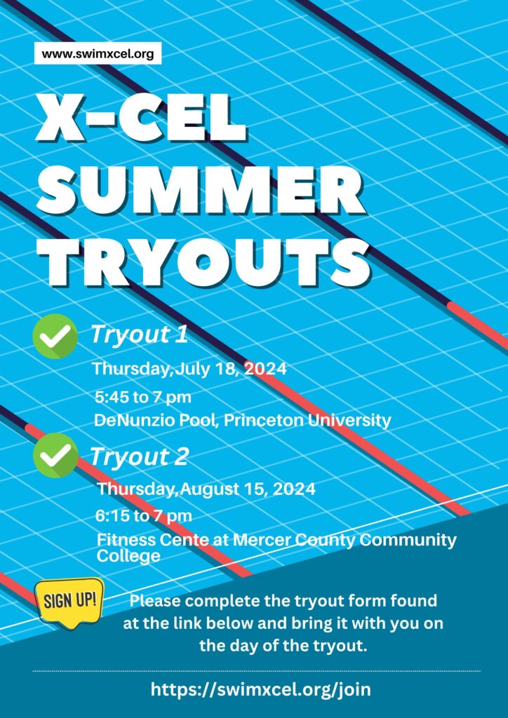 Try-Out - X-CEL Swimming